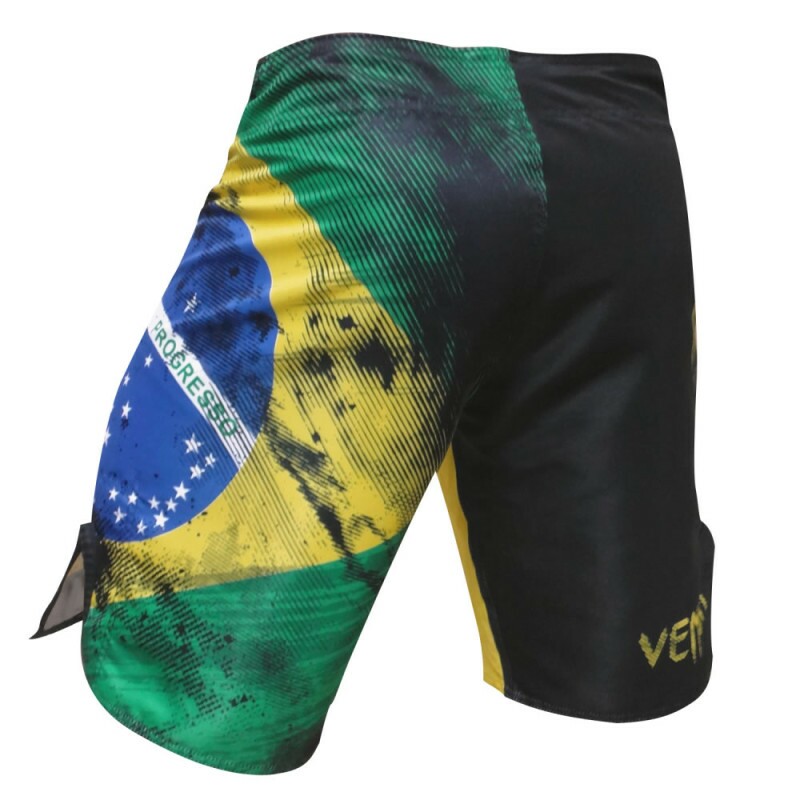 Bermuda Venum Fightshort Brazil Brasil | Clube da Luta Shop