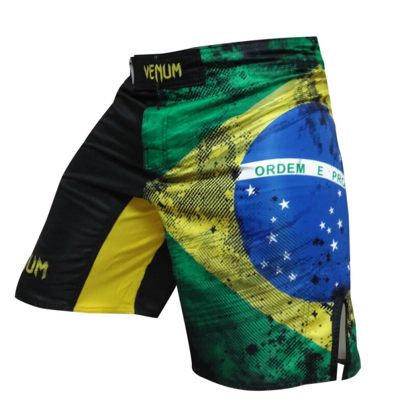 Bermuda Venum Fightshort Brazil Brasil | Clube da Luta Shop