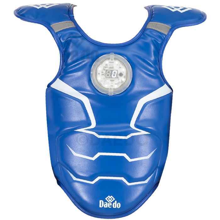 Protetor de Tórax Eletrônico Daedo Hero Azul | Clube da Luta Shop