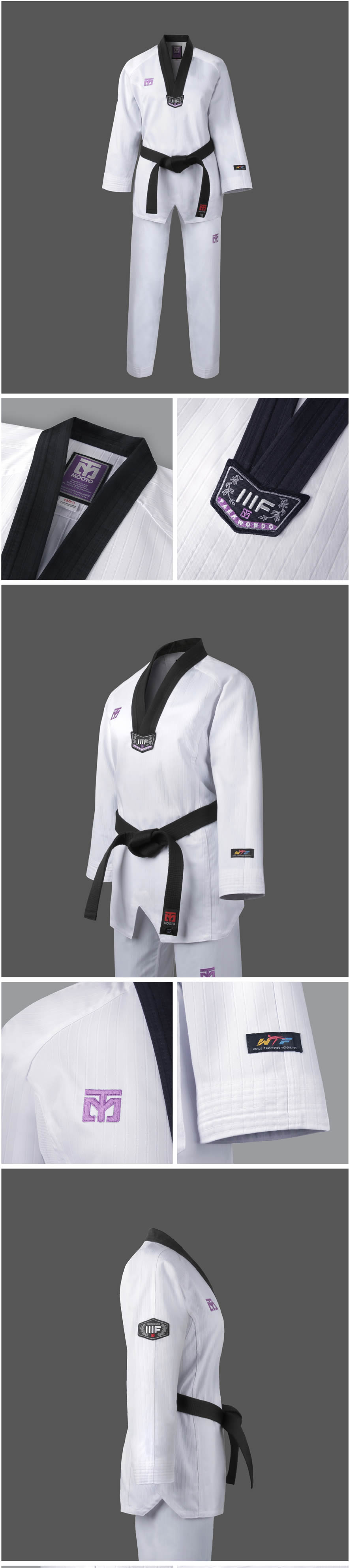 Dobok Taekwondo Mooto 3F Feminino | Clube da Luta Shop